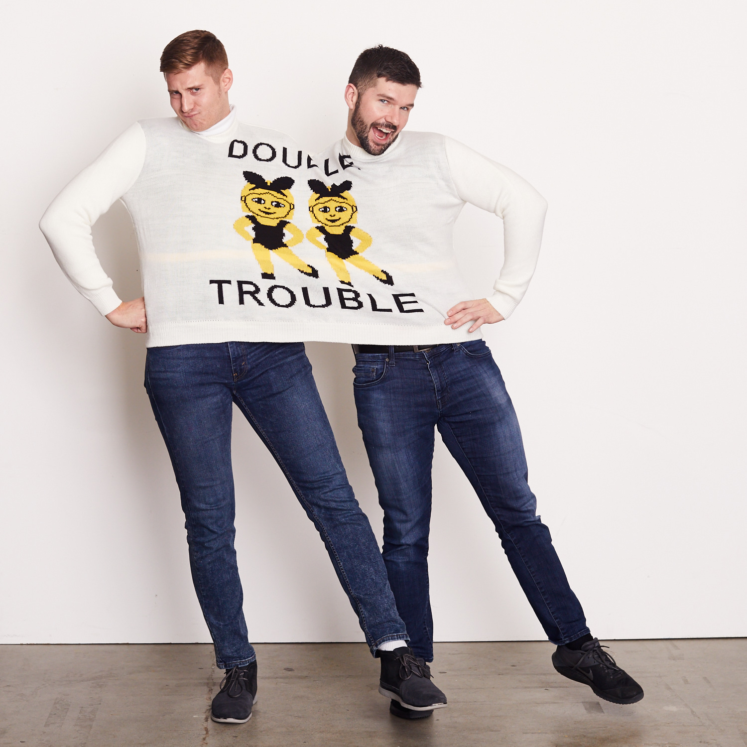 New Age Mama: Cuddle up in a Two-Person ‘Double-Header’ Sweater from ...