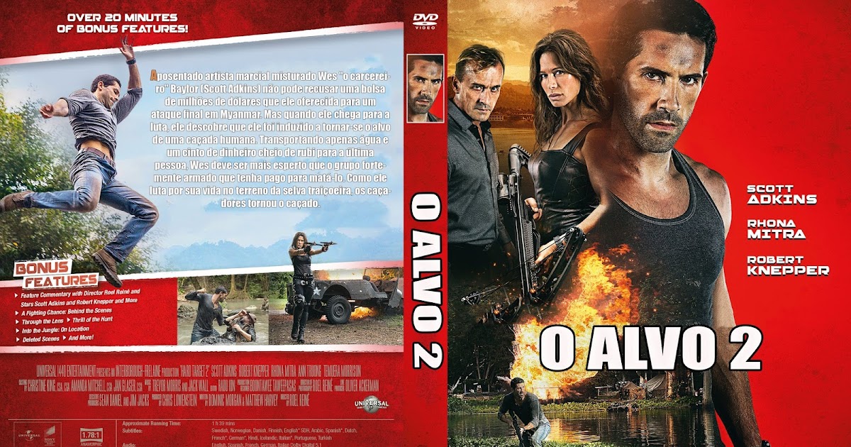MAXIMUSS CAPAS: Capa do DVD O Alvo 2 (Cover DVD Hard Target 2)