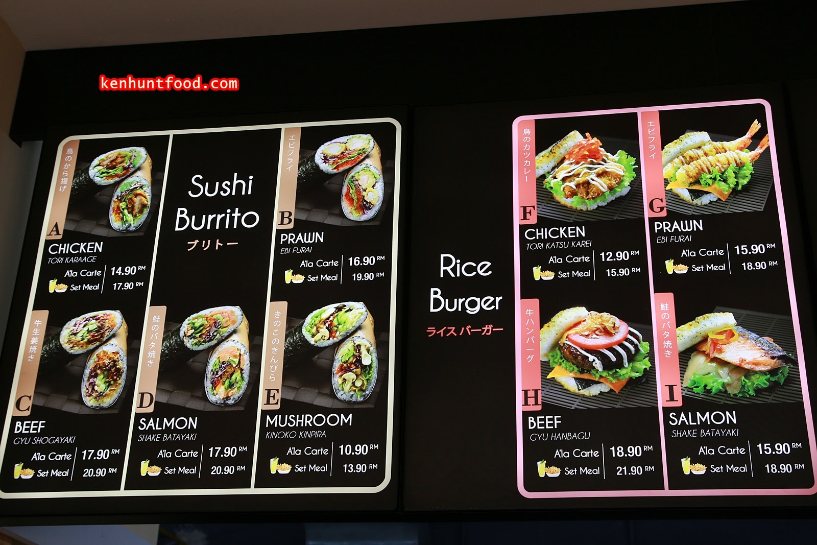 recipe willy: Love Nutrient Sushi-B'rito @ Spice Canopy, Bayan Baru ...