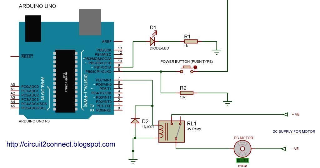 Programmed PUSH button to control both ON/OFF using Arduino [v2 ...