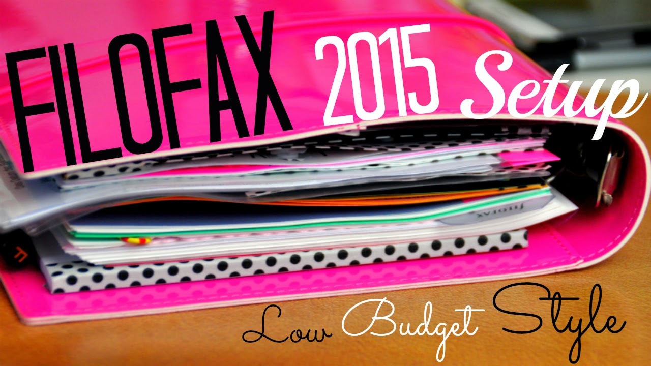 Pure Power Panda: Affordable Filofax Setup: Tips and Tricks