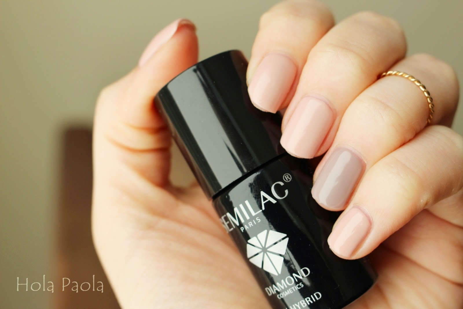 Semilac 135 Frappe i 140 Little Stone Coffee & Muffin | hola paola