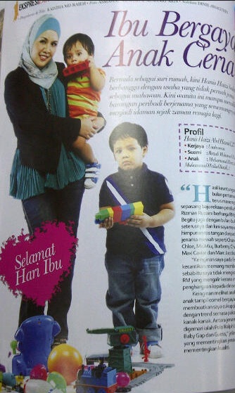 Beautiful with Nora : HANIS HAIZI & MAGAZINE..!