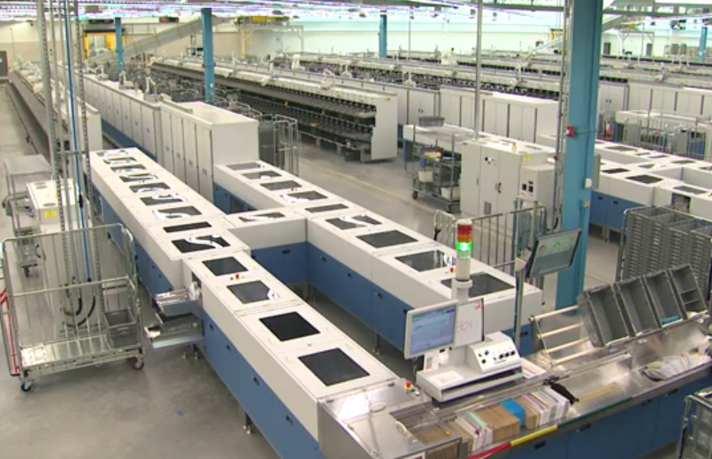 Postal History Corner: Inside a Modern Mail Processing Plant