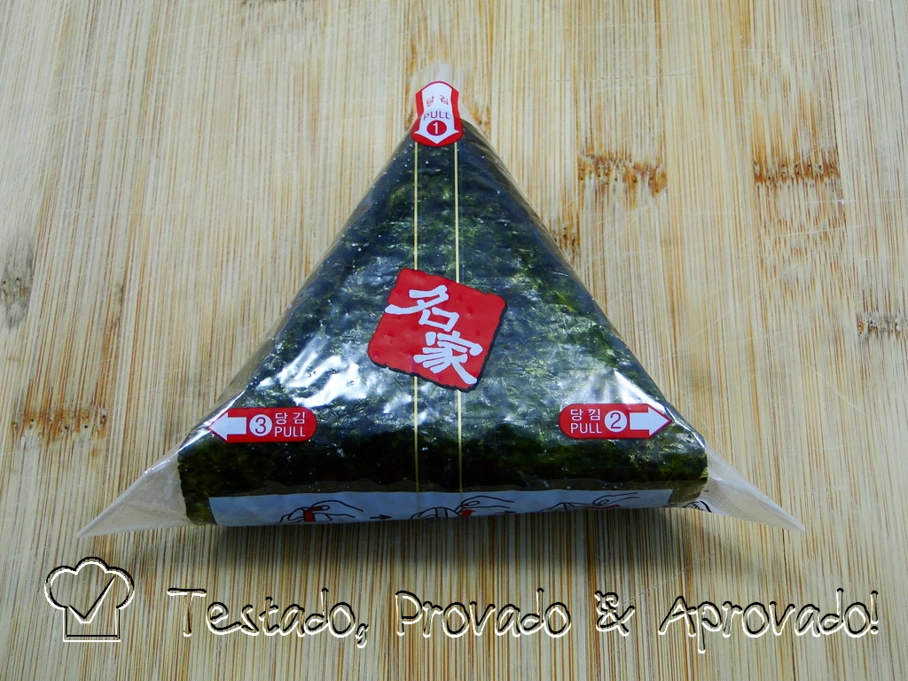 Testado, Provado e Aprovado!: TRIANGLE KIMBAP - A popular Korean snack