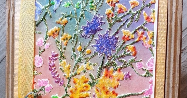 The Artful Maven: Ranger Stickles Organic Flowers Card