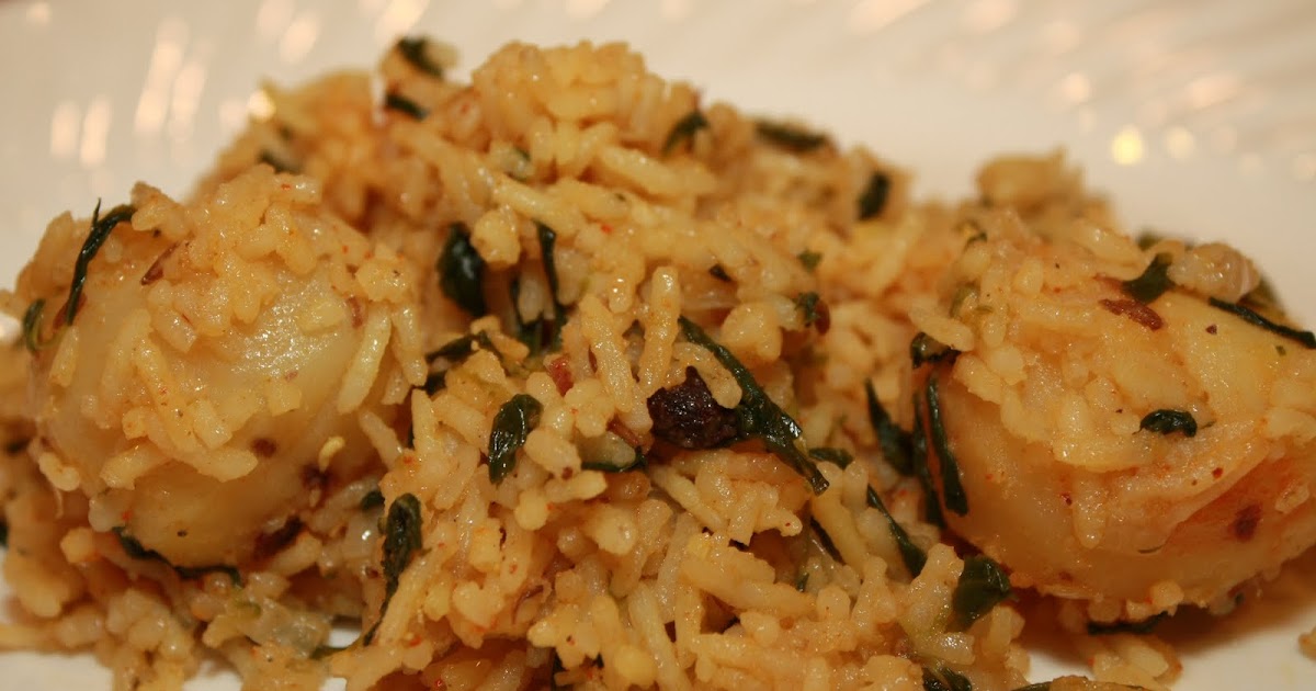 Yum! Yum! Yum!: Dum Aloo Methi Rice