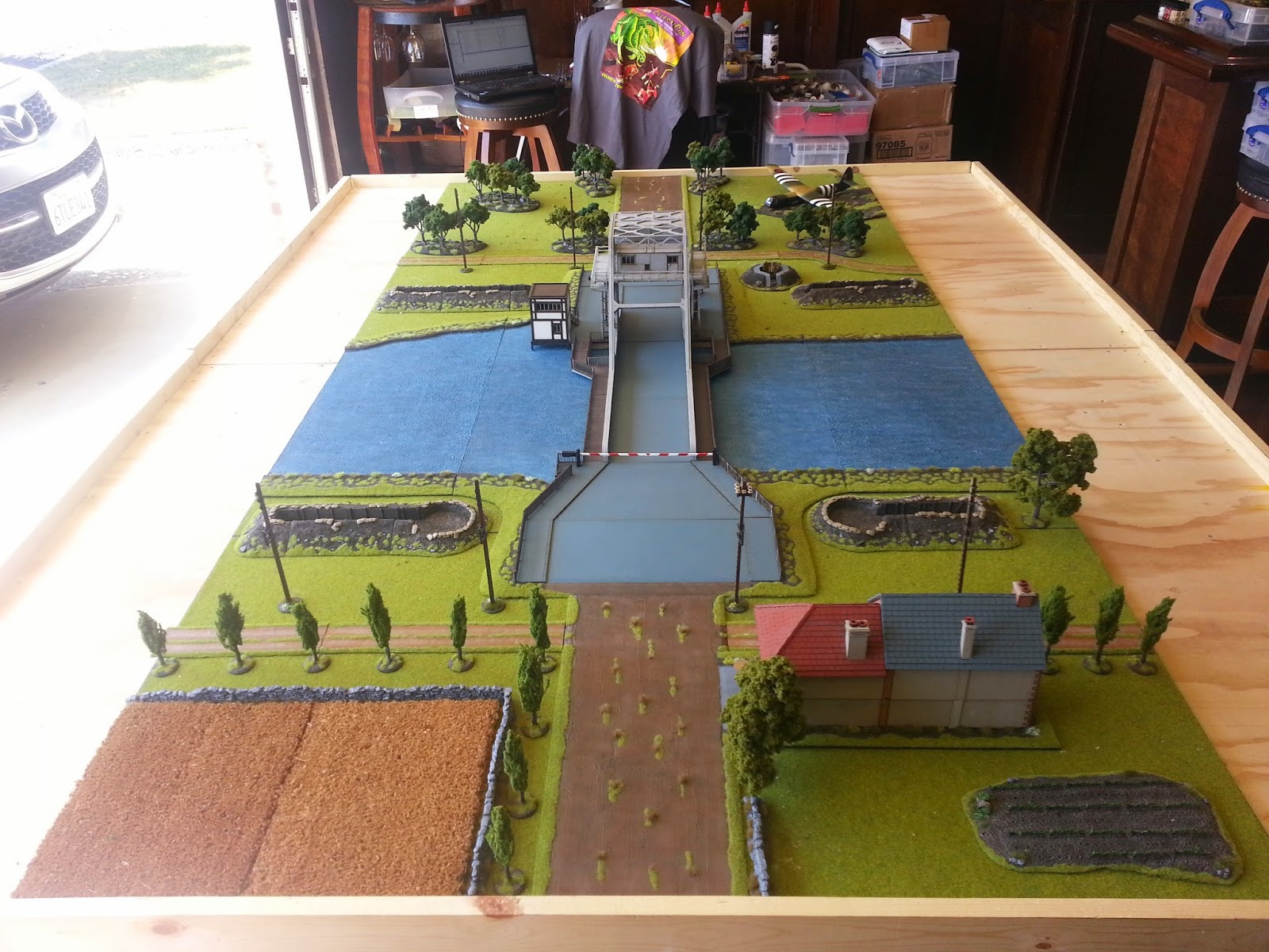 Jay's Wargaming Madness: Pegasus Bridge Project Completion
