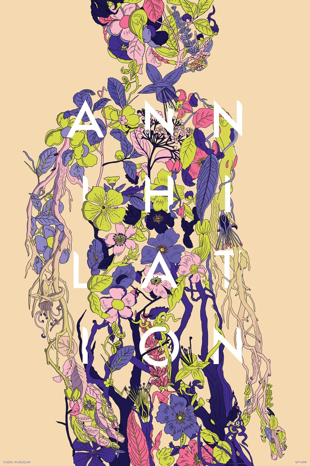 The Geeky Nerfherder: #CoolArt: 'Annihilation' by Sharm Murugiah