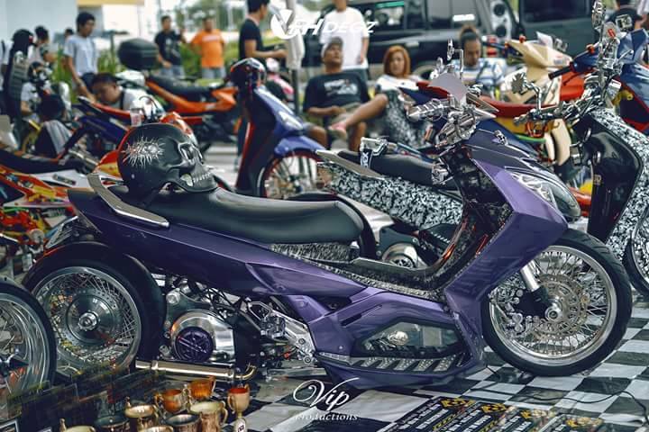 45 Foto dan Gambar Modifikasi Motor Matic | Campuran Otomotif