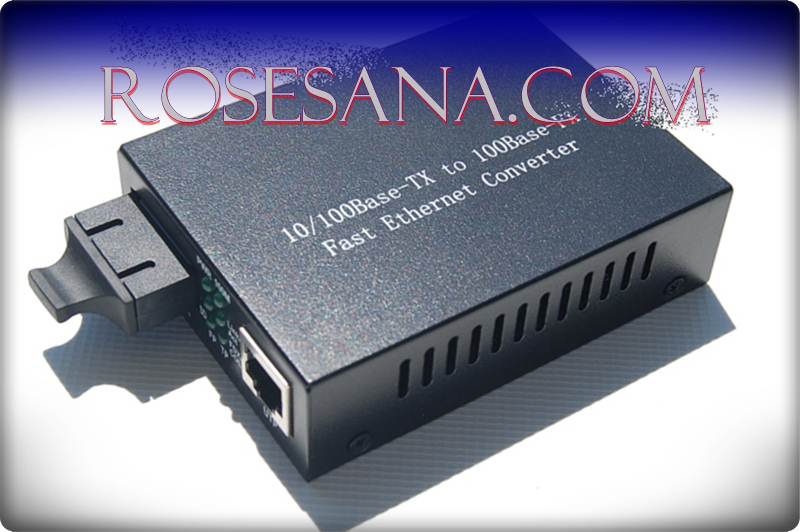 2R Hardware & Electronics: 10/100 LAN to Fiber Optic media converter