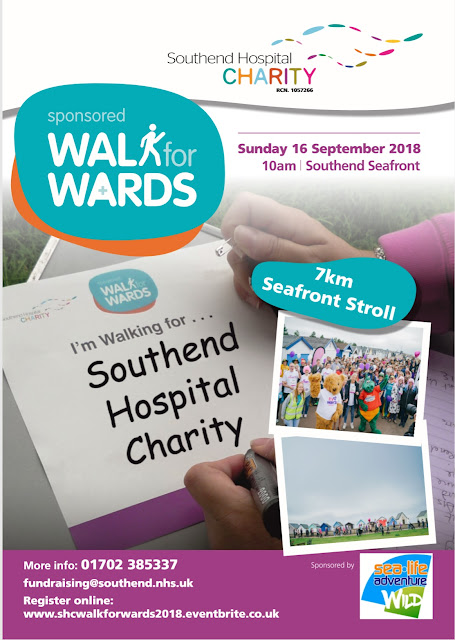 a word from wier: Southend hospital charity walk for wards