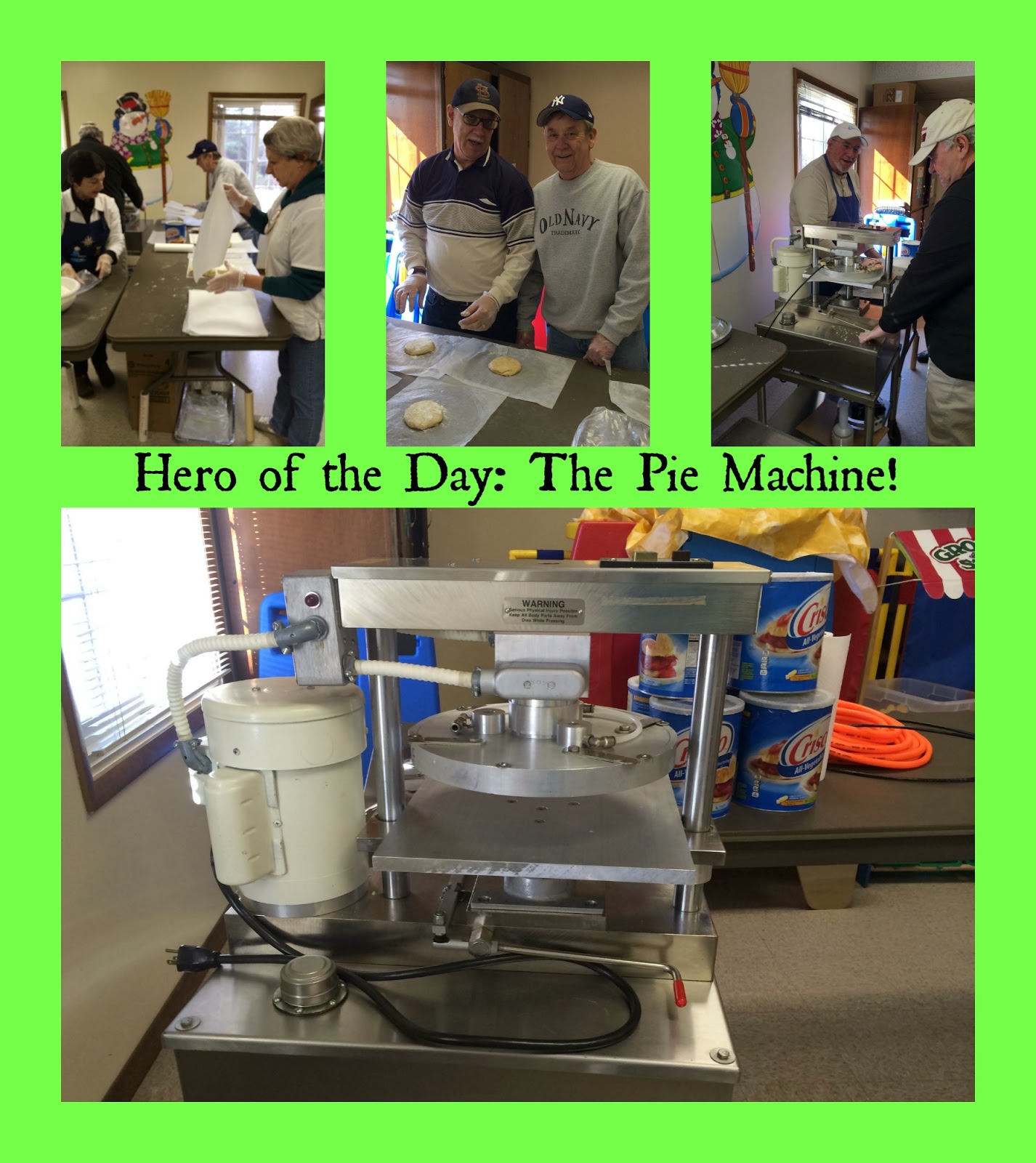 Acorn Hill Academy: Chicken Pies at Church