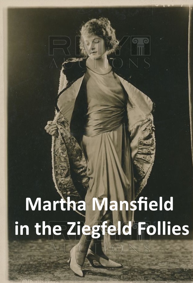 Throwback Thursday and Martha Mansfield