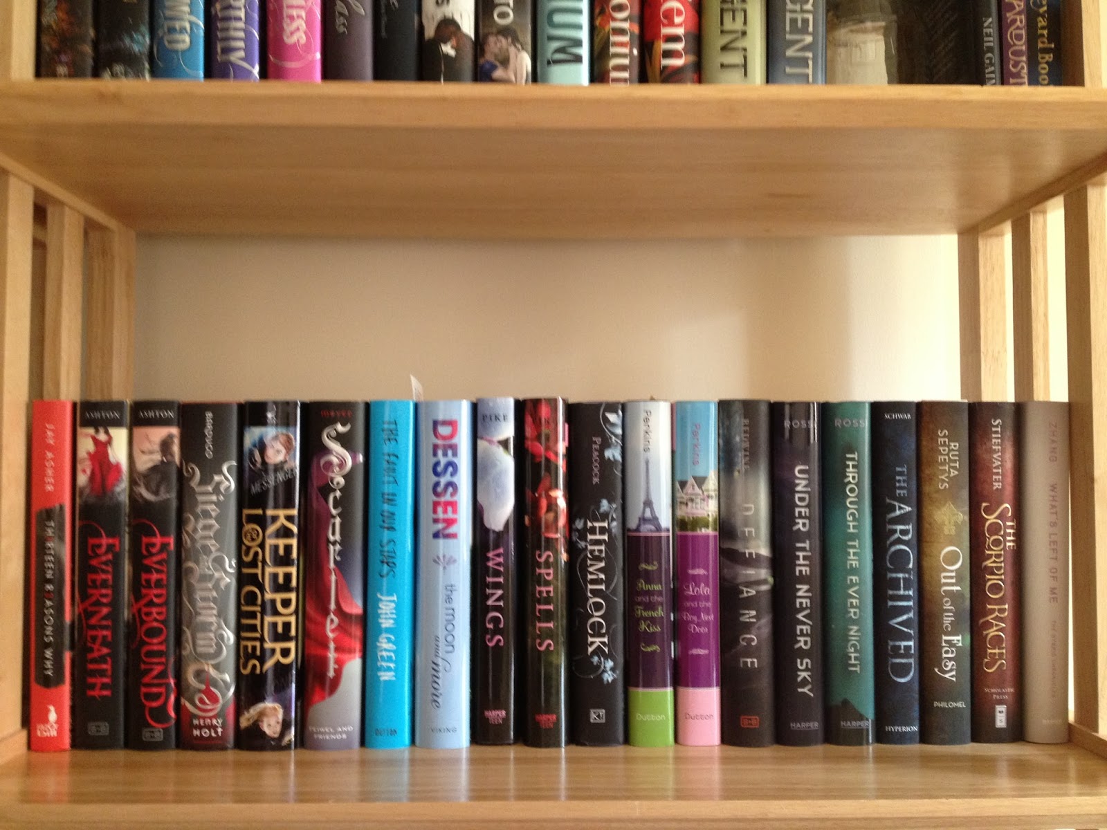 Citrus Reads: Book Shelf Tour: how do YOU organize your shelf?