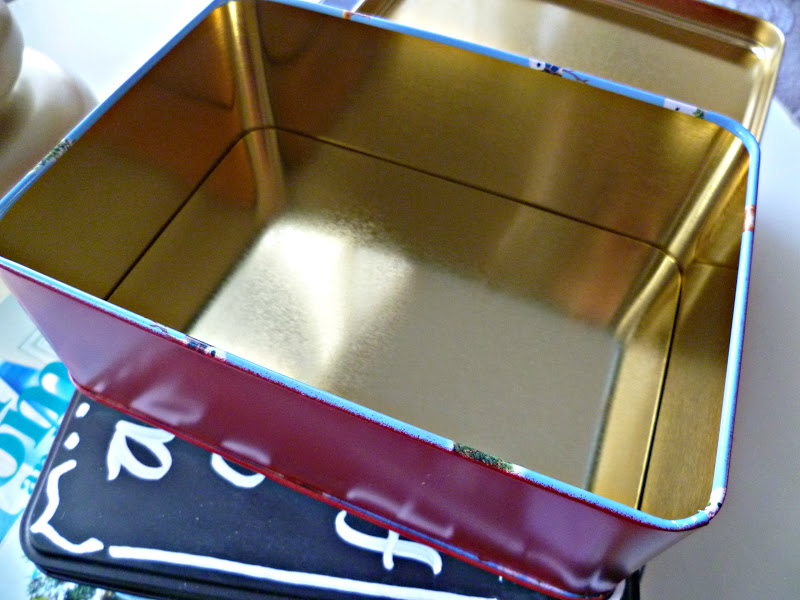 My Third True Love: Chalkboard tins