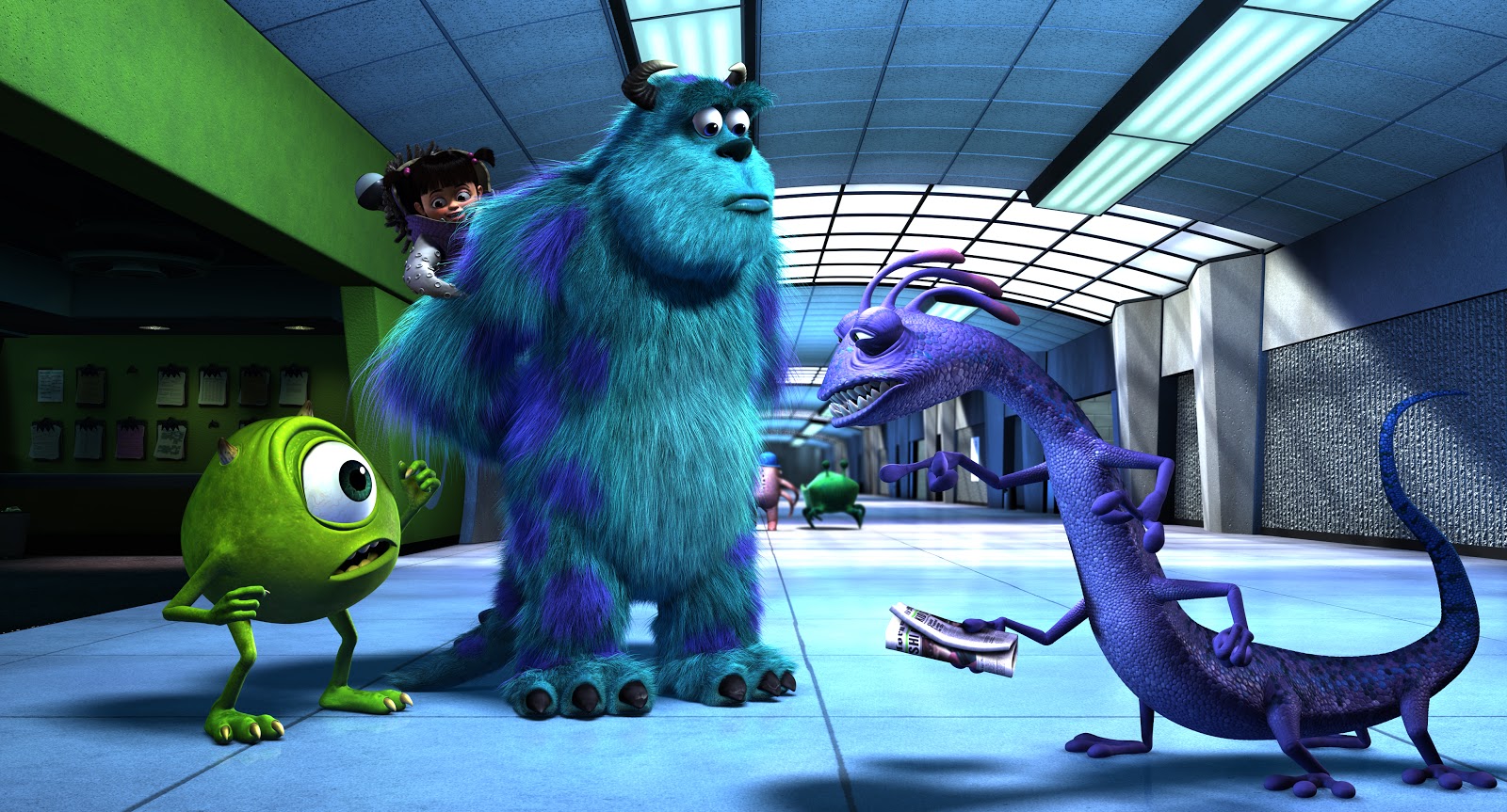 La Nuez: Retorna Monsters Inc en proyección 3D