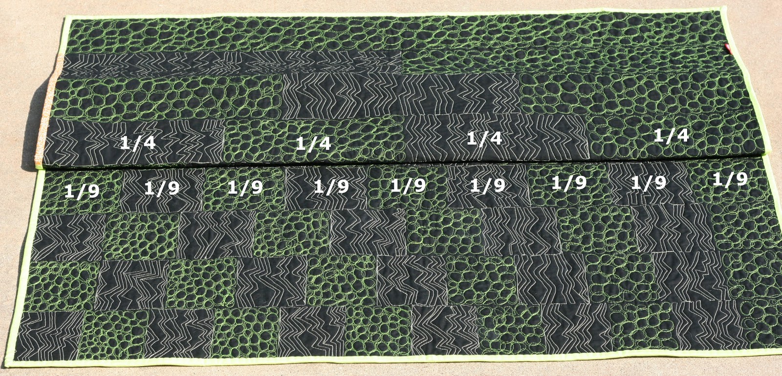 Bettina Danger: My Interactive Fraction Strip Quilt!