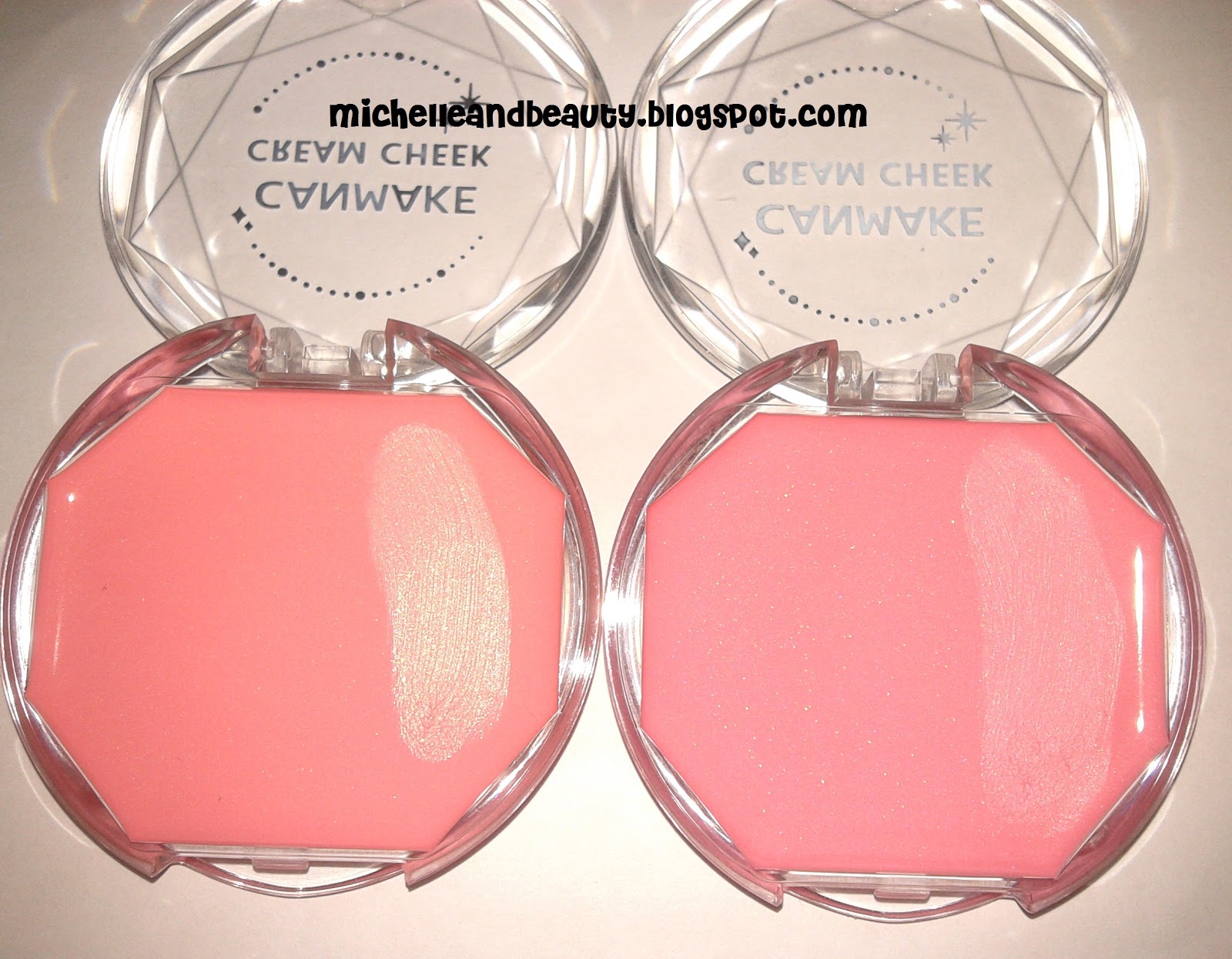 Michelle and Beauty: Canmake Cream Cheek: 07 Coral Orange & 11 Heavenly ...