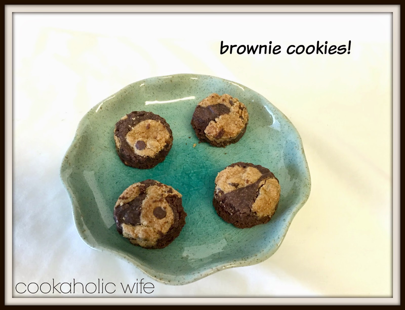 OUAT: Belle's Bookies (Brownie Cookies) - Cookaholic Wife