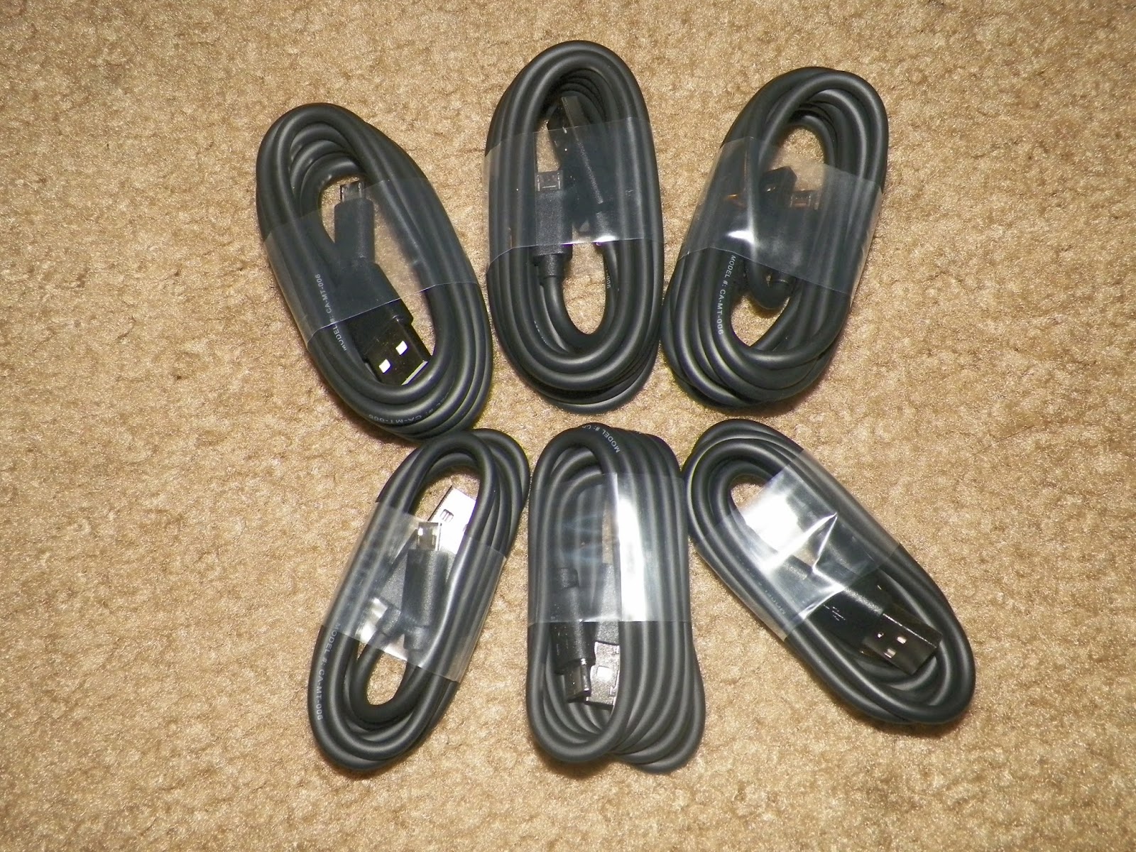 mygreatfinds: Zakix 6 Pack Micro USB Cable Pack Review