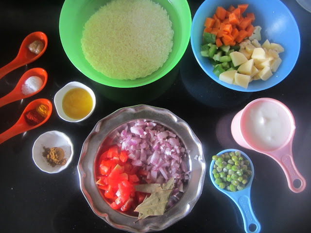 Easycooking: Vegetable Tahiri | Pressure Cooker Rice Recipes