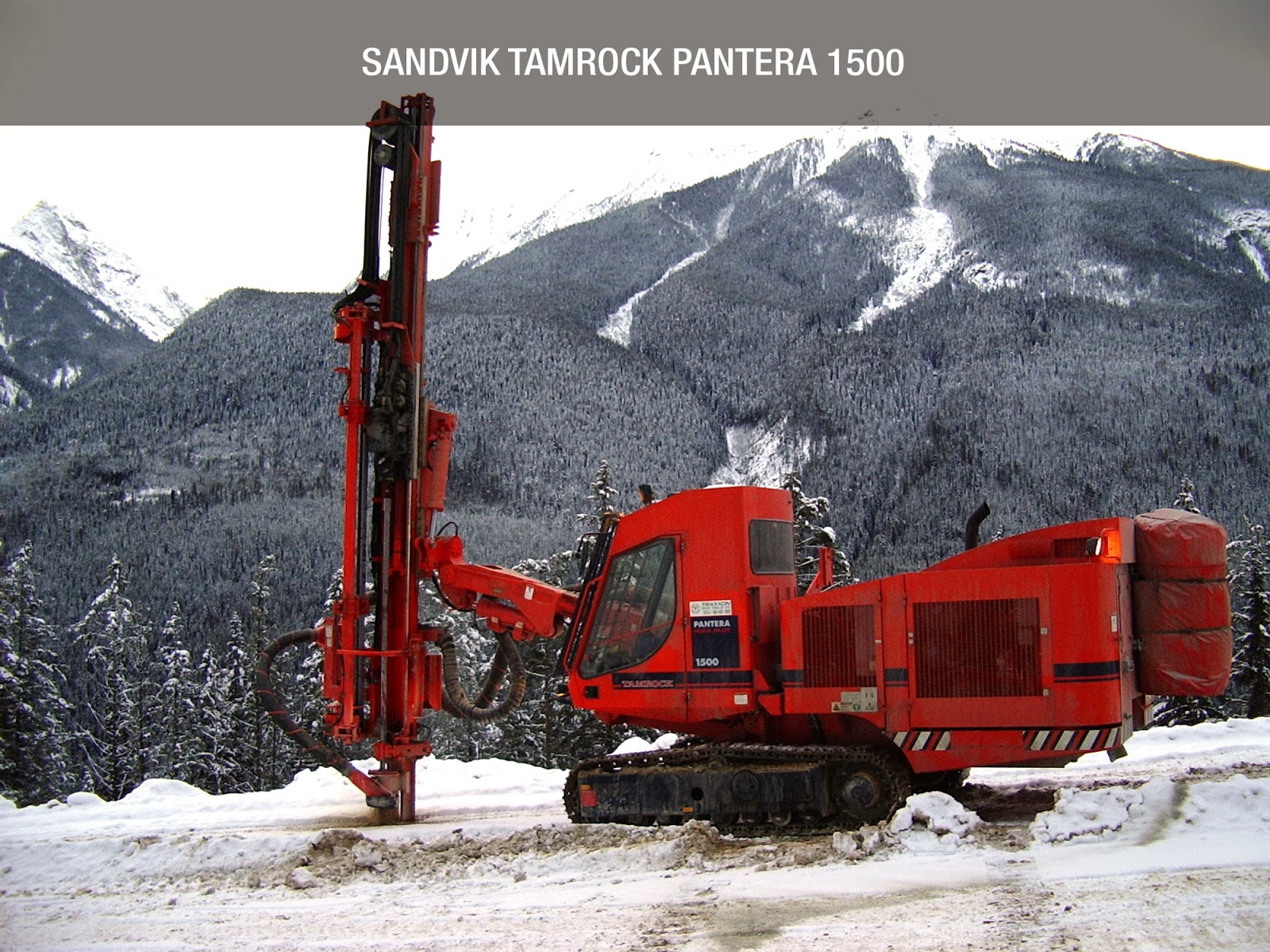 Maarakennus koneita.: TAMROCK - TAMPELLA