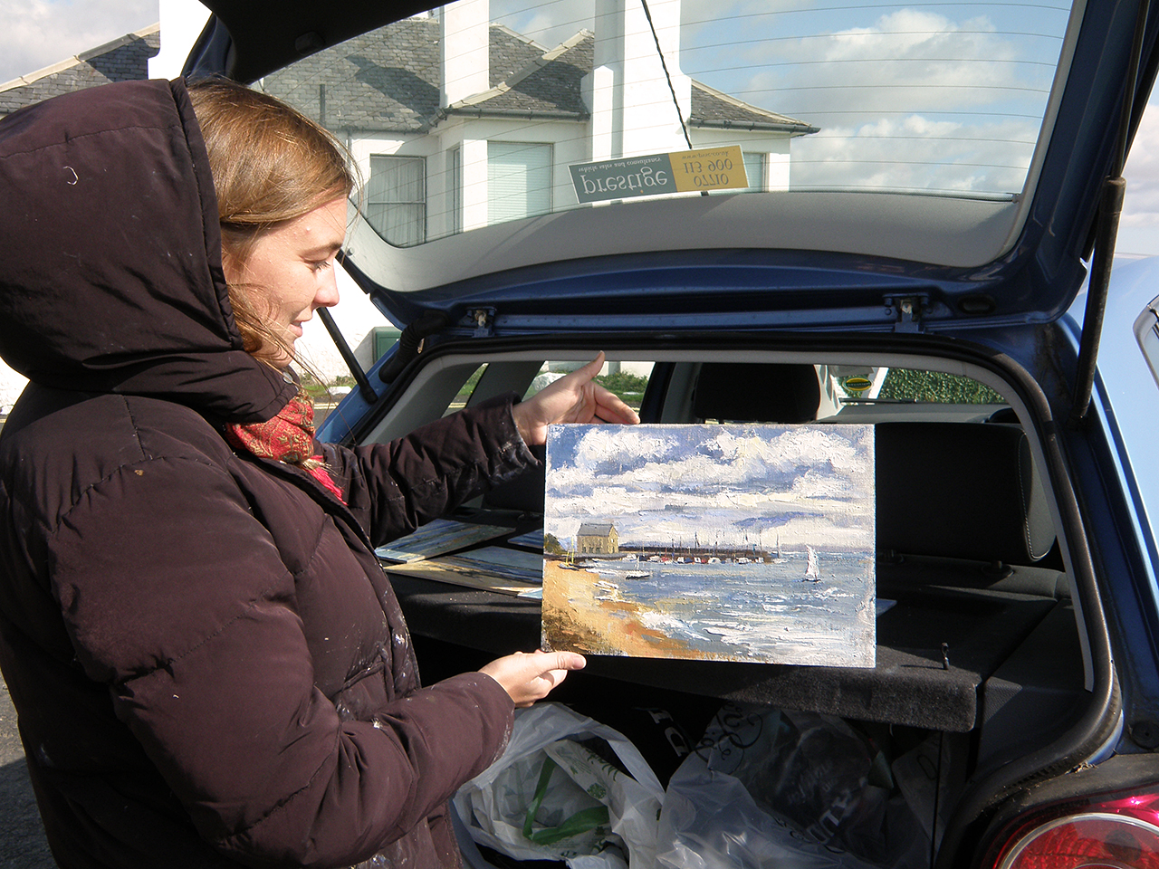 'Georgie' Vestey... London artist.