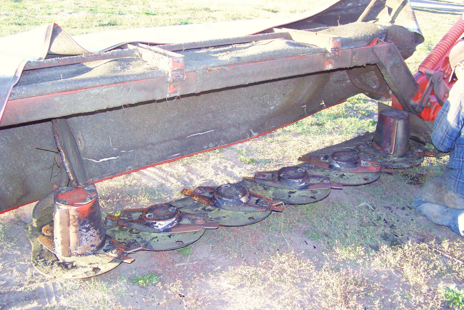 Meanwhile, Out at the Ranch: Cutting Hay: Then and Now