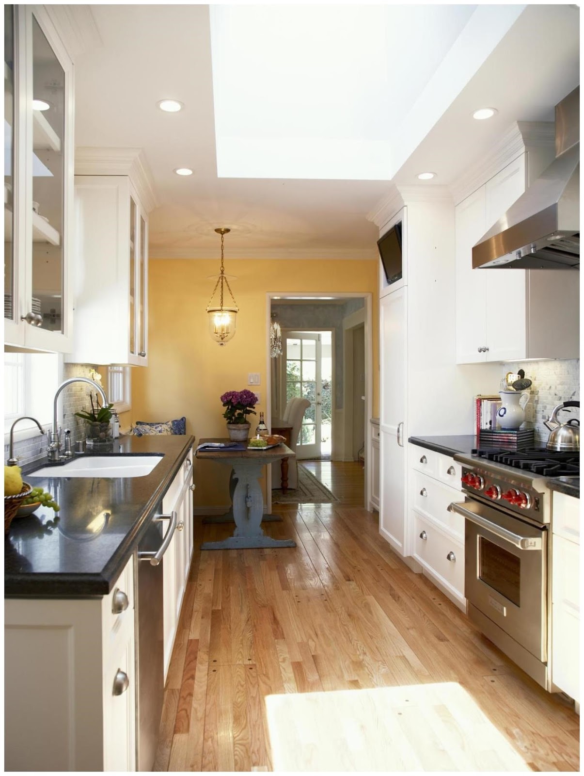 17 Open Galley Kitchen Ideas - ZCAZ MILLIE WALLS'S BLOG