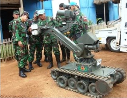 Robot Tank Buatan Indonesia - ANAK NEGERI 45