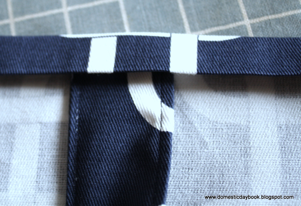 Simple Oversized Tote Bag with French Seams