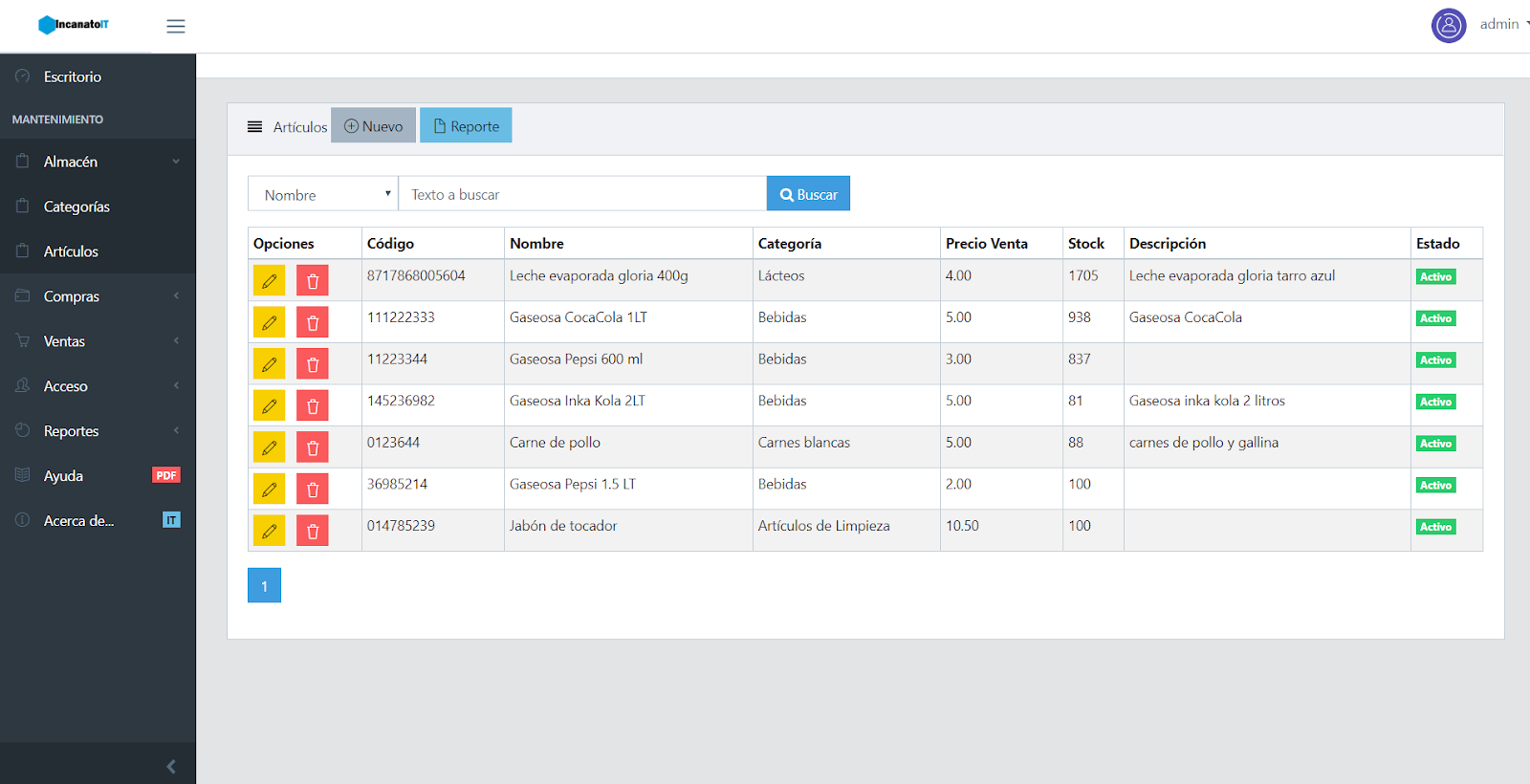 Código Sistema de Compras y Ventas en Laravel 5.6, VueJS, MariaDB ... Código Sistema de Compras y Ventas en Laravel 5.6, VueJS, MariaDB ...