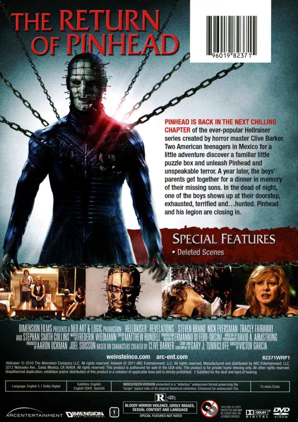 blu-ray and dvd covers: HELLRAISER BLOODLINE MIRAMAX BLU RAY, HAVANA ...