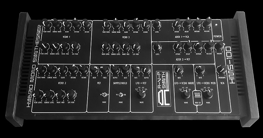 MATRIXSYNTH: Upcoming AVP Synthesizers - HMS-100 Hybrid Mono Synth ...