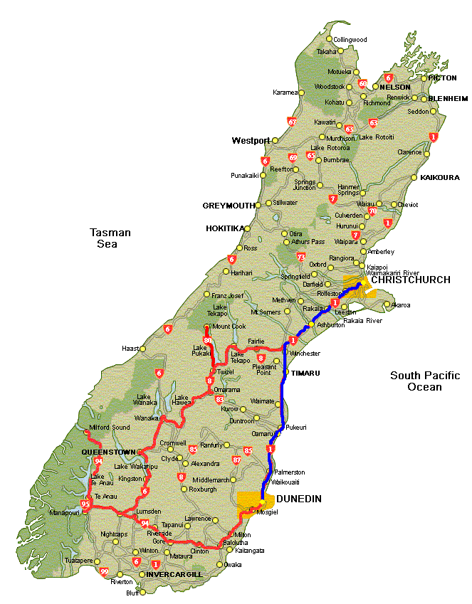 Beauty In Darkness: Ashburton To Dunedin