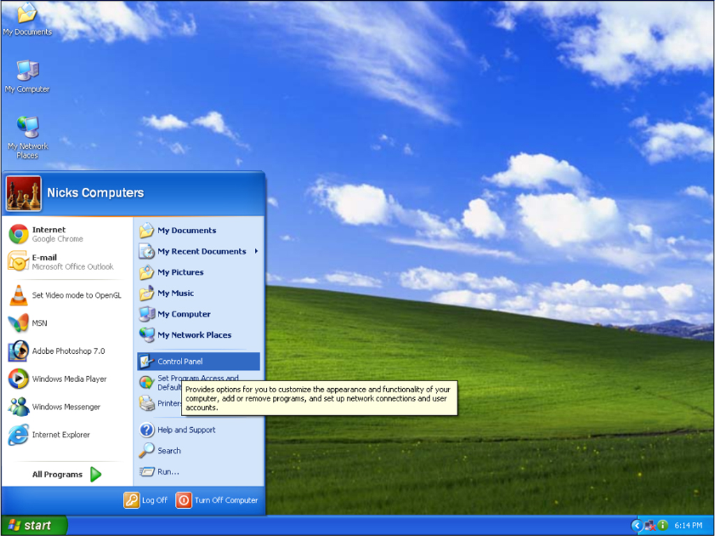 How to change mouse pointer in win xp. ~ Tips and Tricks