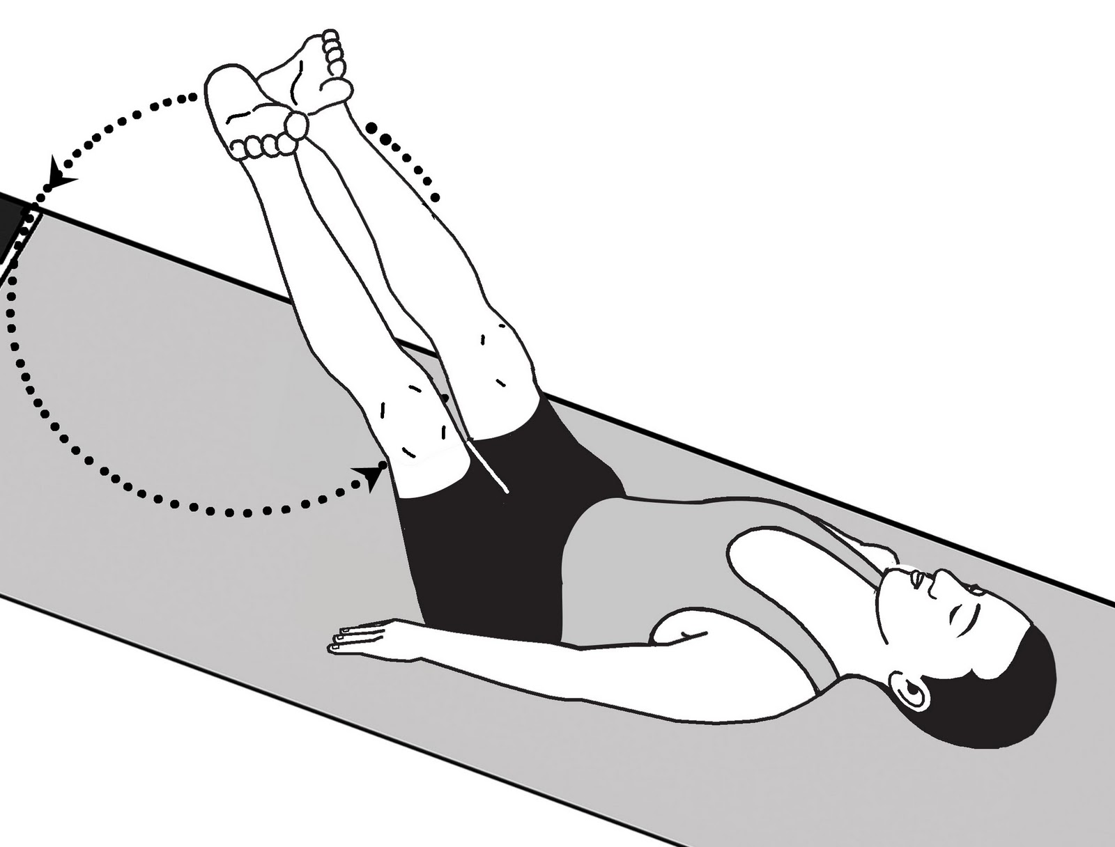 Wellness for Life: Pad Vrittasan (Leg Rotation)