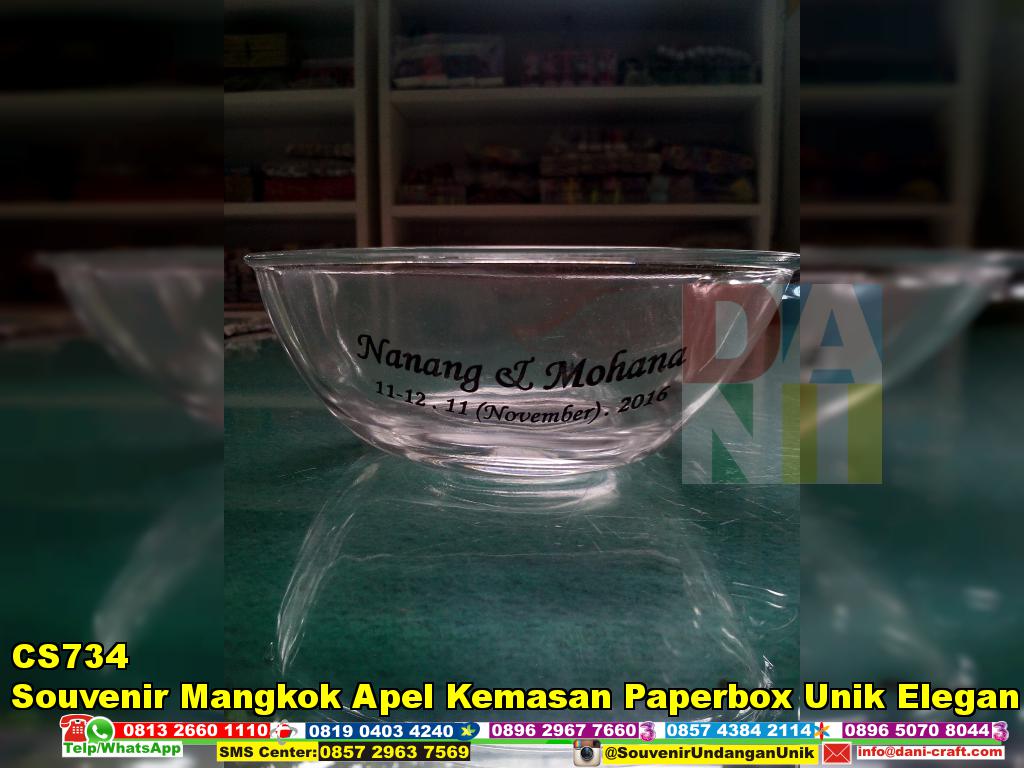 Souvenir Mangkok Apel Kemasan Paperbox Unik Elegan | Souvenir Pernikahan