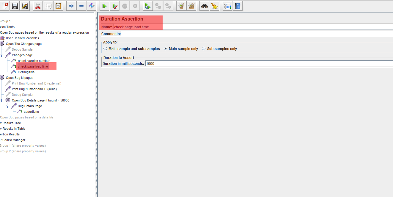 Create a load test plan with JMeter