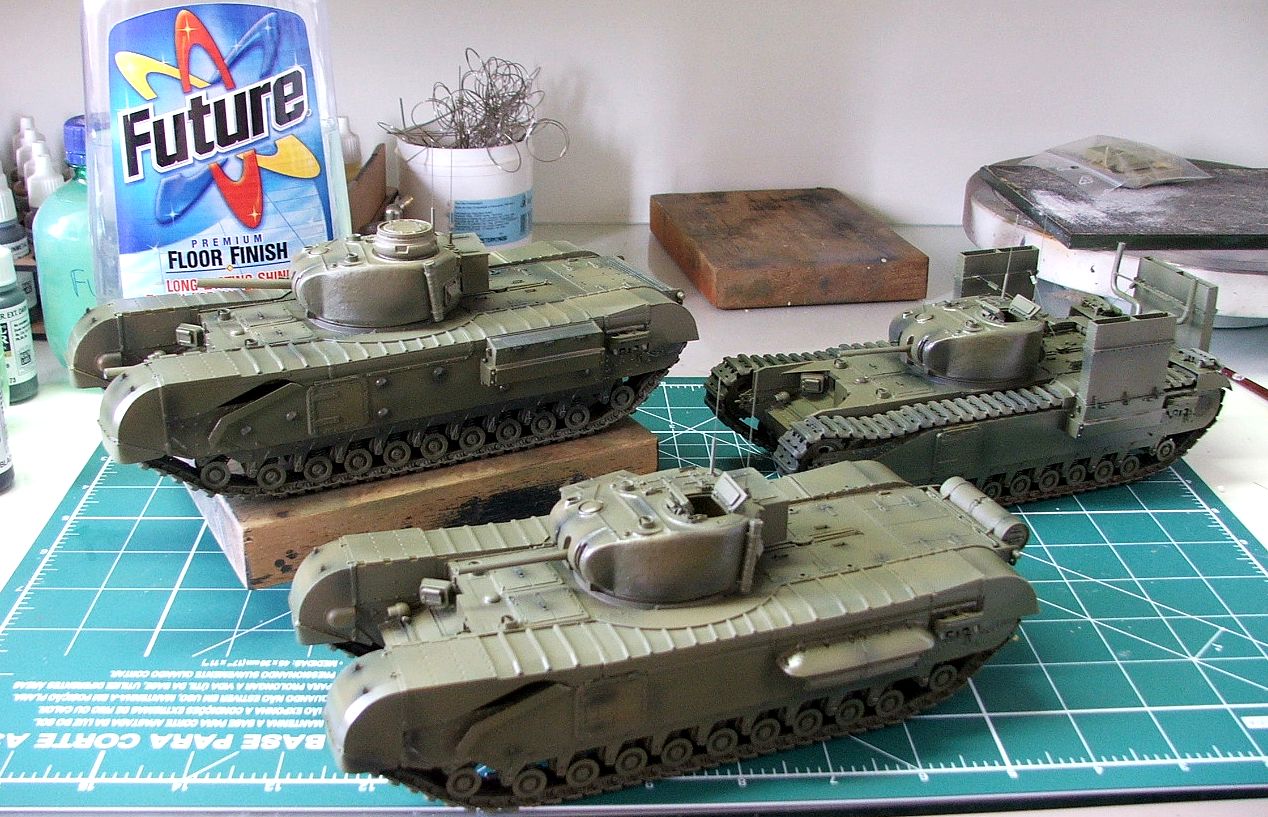 Panzerserra Bunker- Military Scale Models in 1/35 scale: Churchill Mk ...