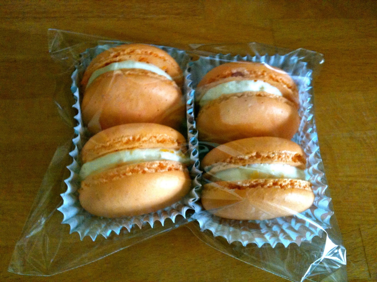Heidi's Mix: Orange Cream Macarons