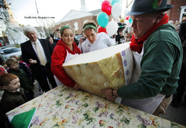 World's Biggest Cheese Weight 181 KG