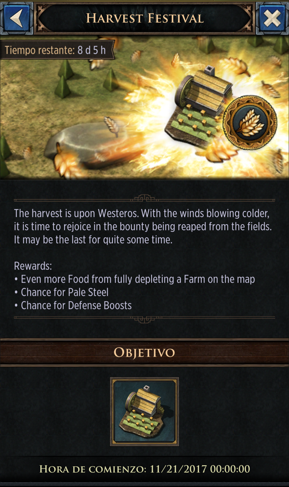 Consejos Y Trucos Para Game Of Thrones Conquest Evento Harvest Festival consejos-y-trucos-para-game-of-thrones-conquest-evento-harvest-festival