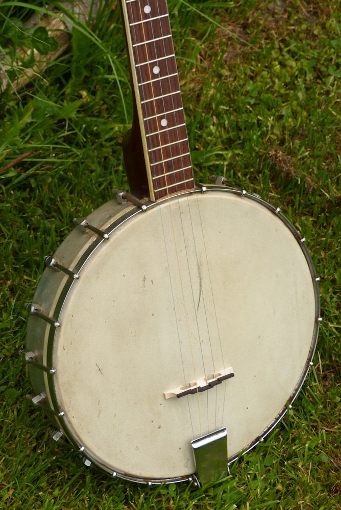 1970s Japanese-made Aluminum-Rim 5-String Banjo