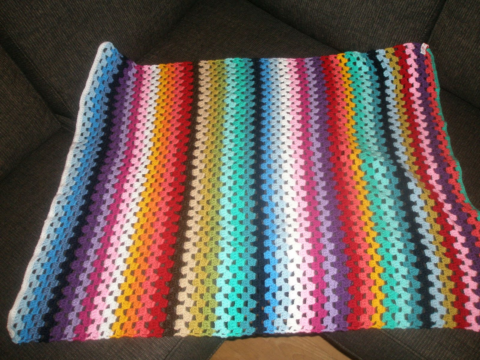 Fleurige Fleur: Dekens haken