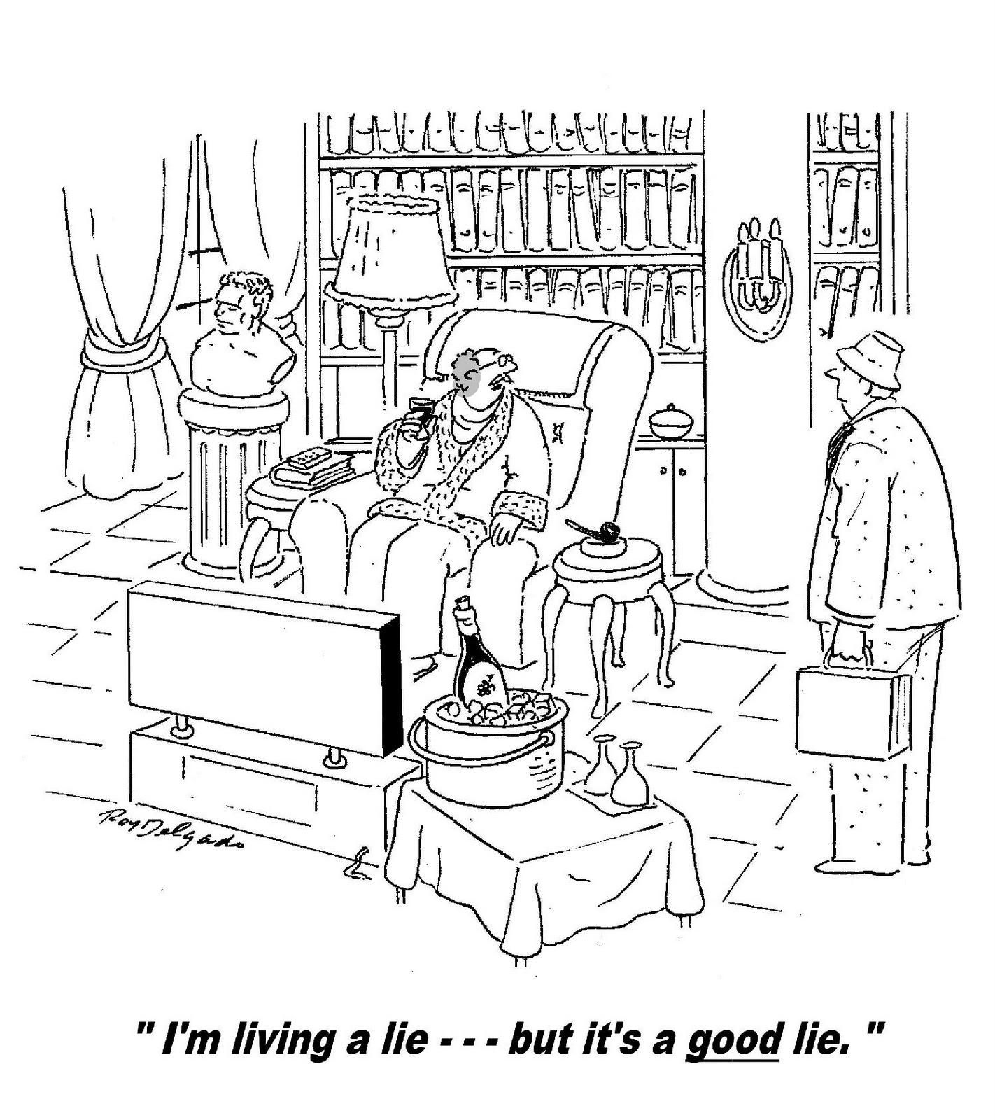 Plum Loco - Roy Delgado: Cartoon of the Day - 18389 - Roy Delgado