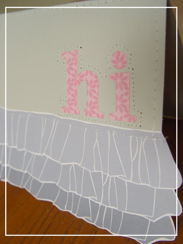 Ruffle Cards {free download} - Kiki & Company