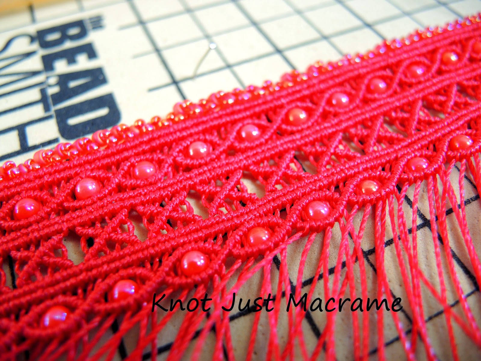Knot Just Macrame by Sherri Stokey: Red, Red, Red