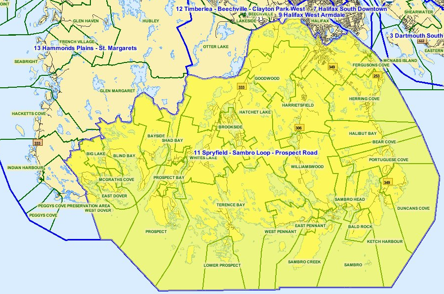 Brookside Community Homeowner's Association: Brookside Boundaries